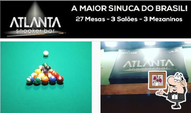 Atlanta Snooker Bar, São Paulo, R. Faustolo - Restaurant menu and reviews