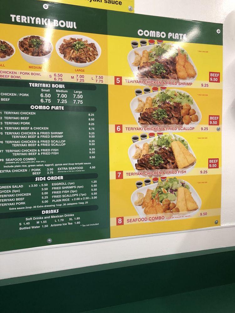 Menu at Mos 2 restaurant, Anaheim, 117 S Western Ave