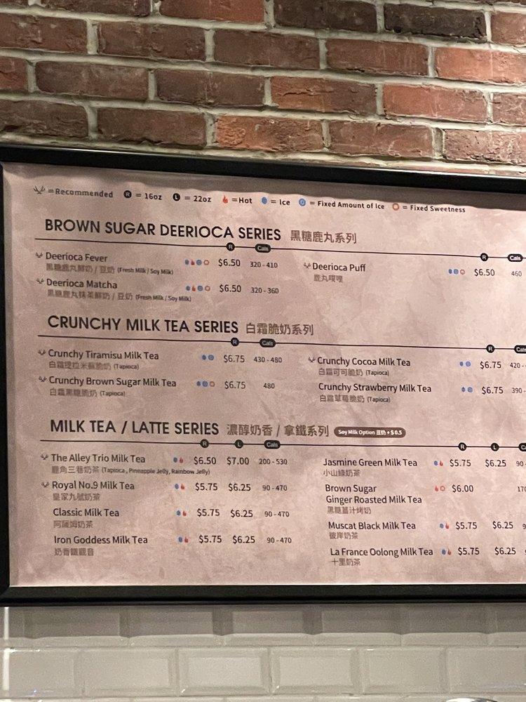 Menu at The Alley, Toronto, 382 Yonge St Unit 1
