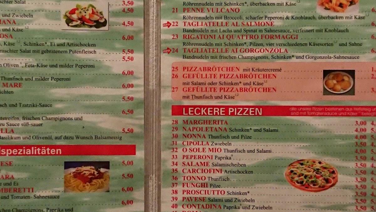 Speisekarte von Pizza und Döner by Luan, Nottuln