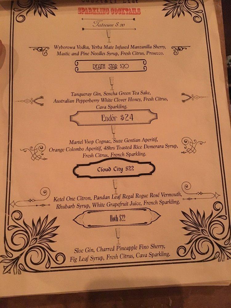 Menu at Cobbler pub & bar, Brisbane City