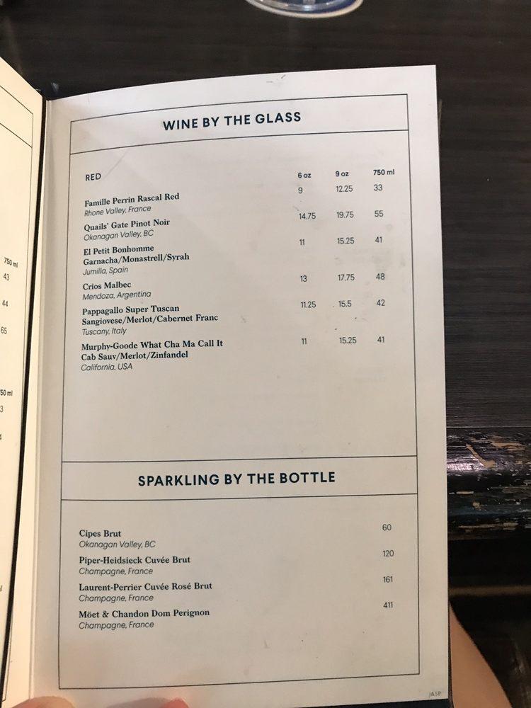 Menu at Earls Kitchen + Bar, Jasper