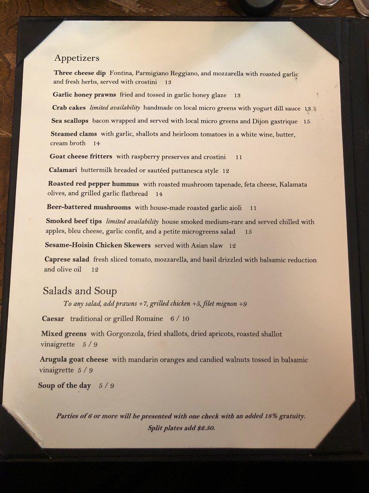 Menu at The Repp pub & bar, Snohomish