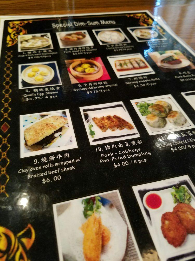 Menu at Azu Lucy Ho's restaurant, Tallahassee