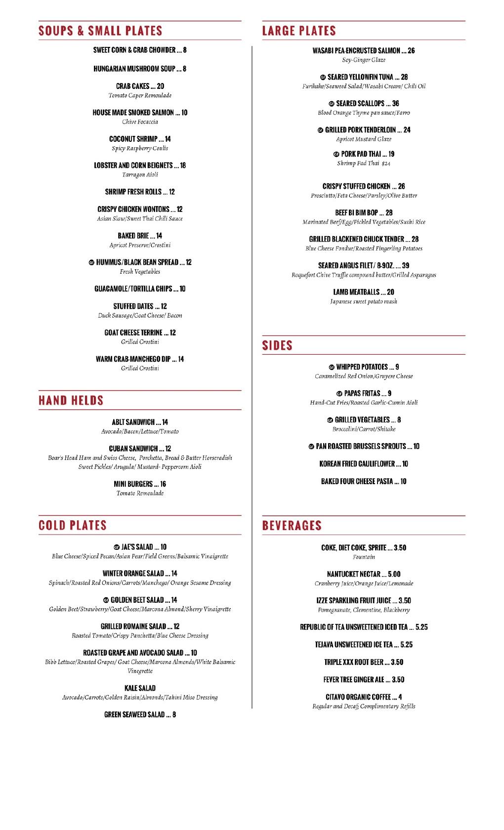 Menu at The LakeSide Syracuse pub & bar, Syracuse