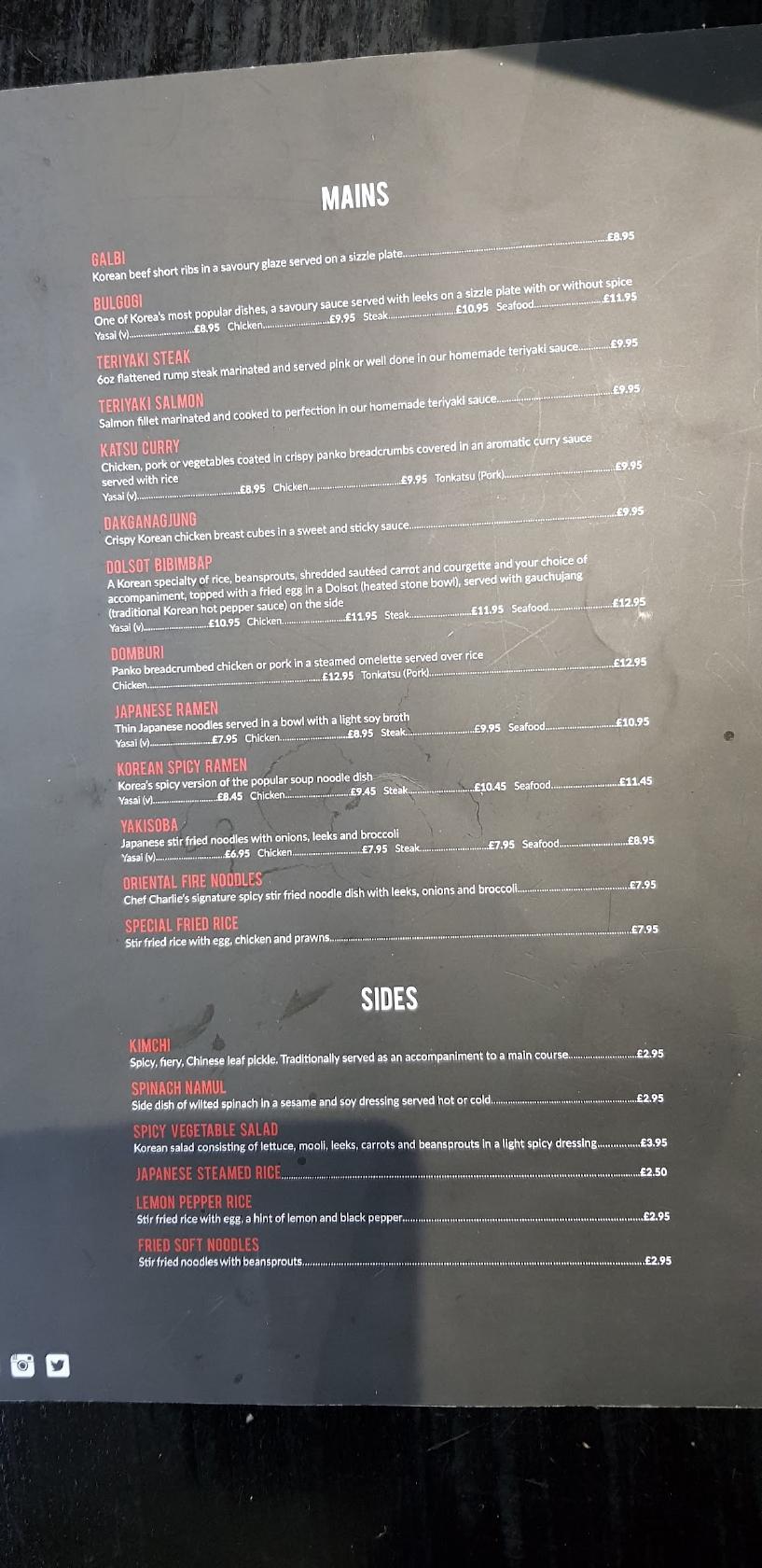 Menu at Oxford Road Cafe Altrincham, Altrincham, 19 Ashley Rd