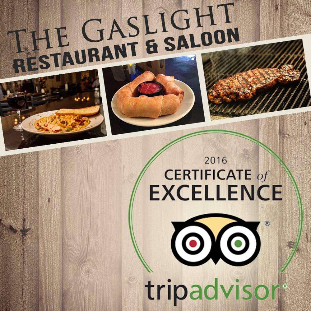 Menu at The Gaslight Dining Saloon pub & bar, Rockerville