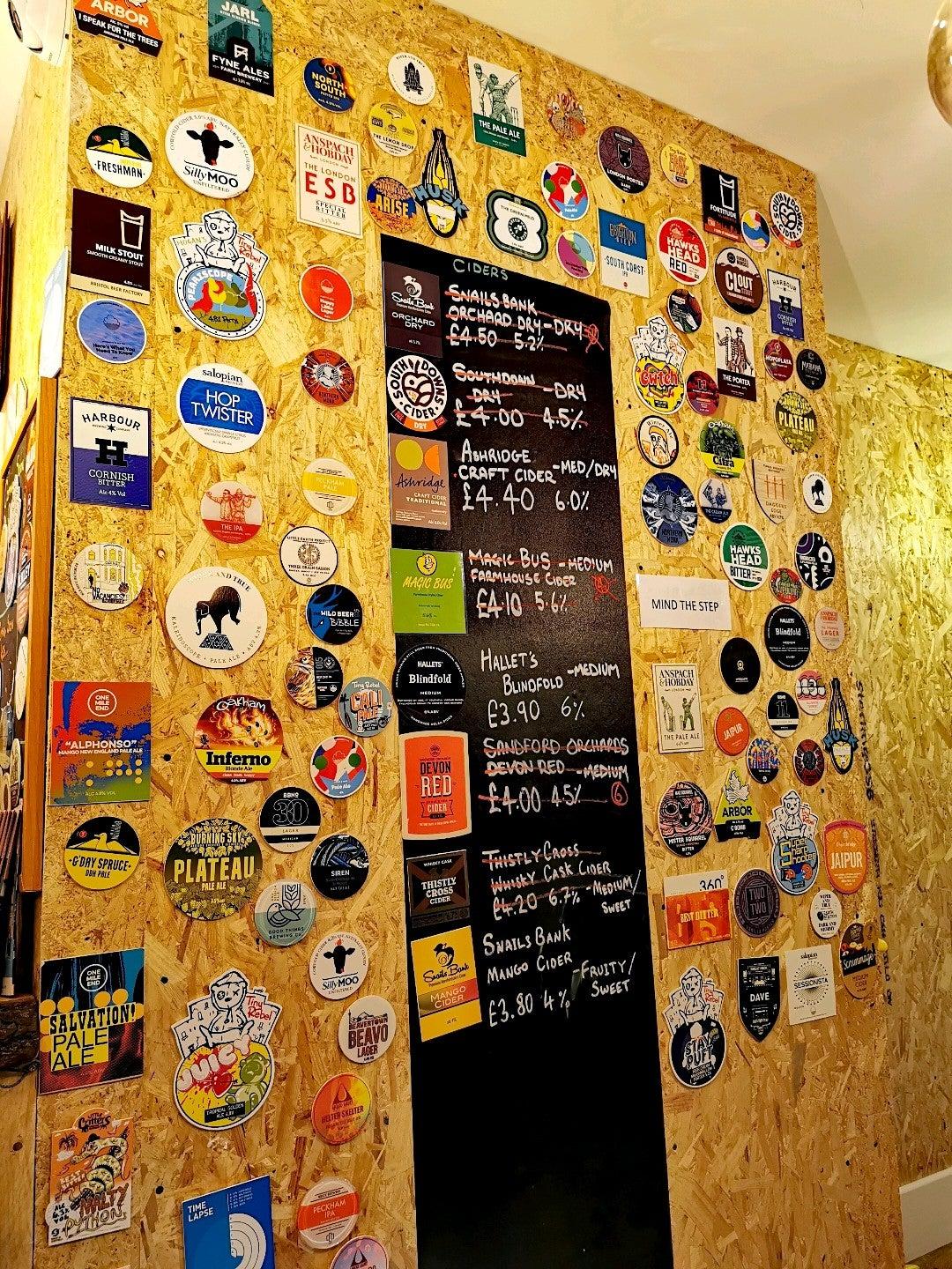 Menu at The Plum Tree - Beer Shop pub & bar, London, 154 Plumstead ...