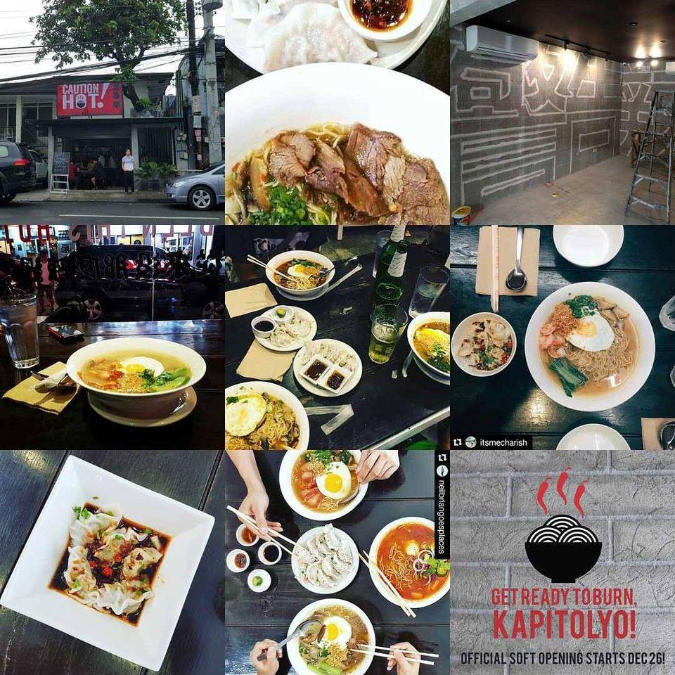 Menu at Caution Hot! 警告辣 Spicy Noodle House restaurant, Quezon City ...