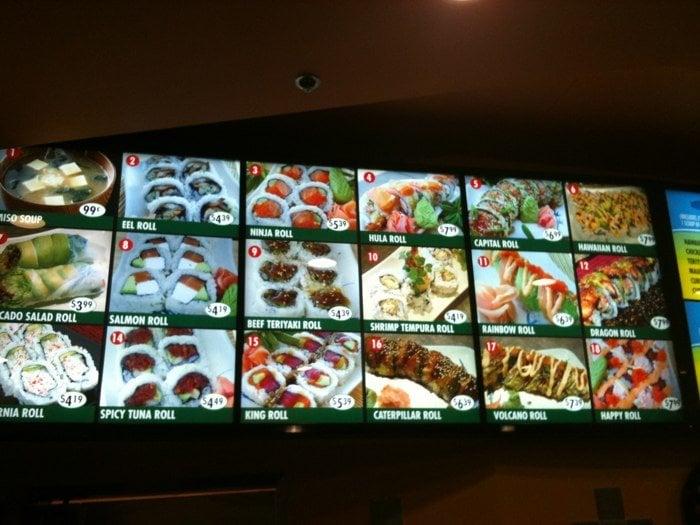 Menu at Honu Hawaiian BBQ, Sacramento