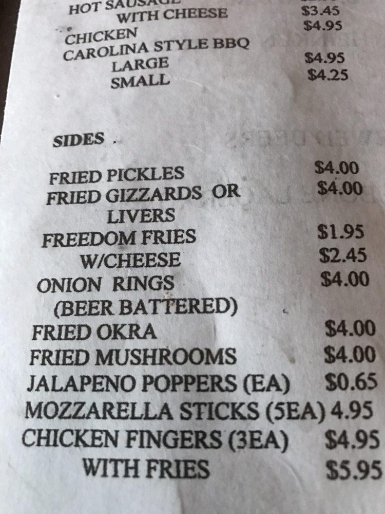 Menu at Monks Place pub & bar, Virginia Beach