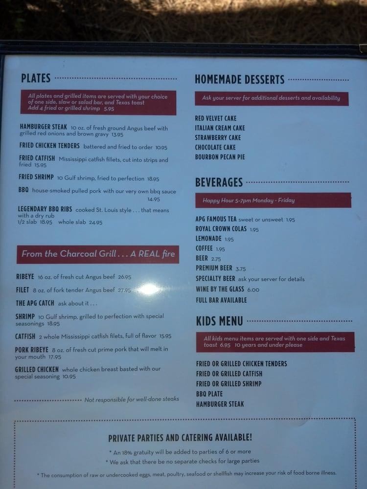 Menu at Airport Grocery pub & bar, Cleveland, US-61