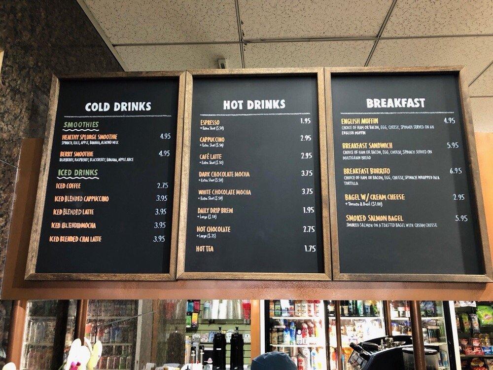 Menu at Splurge pub & bar, Beverly Hills