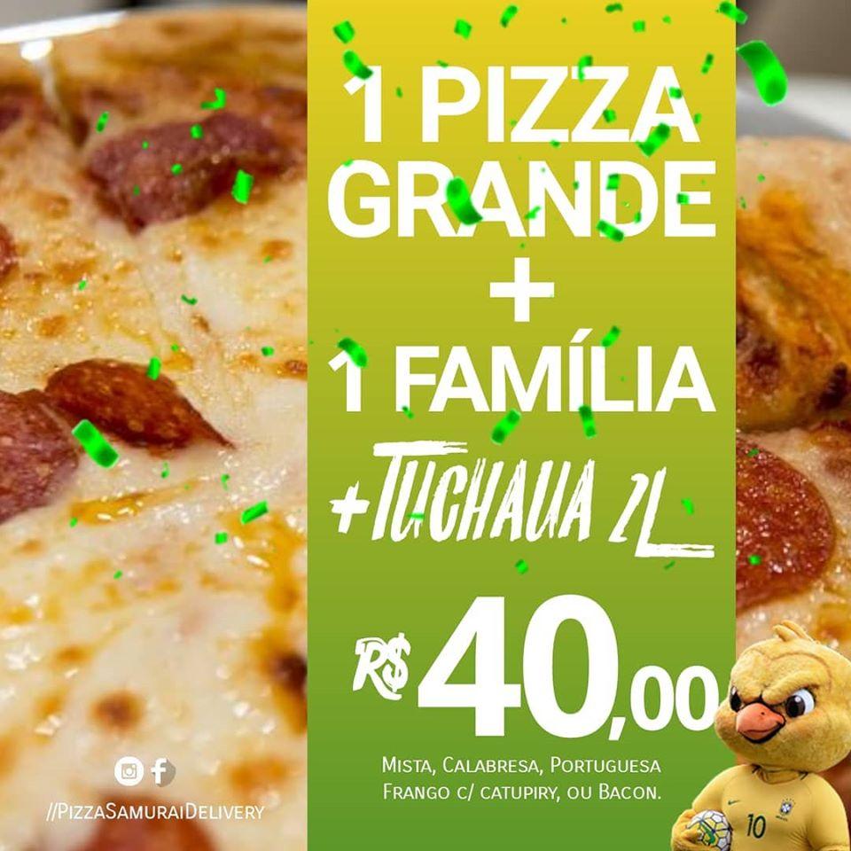 Menu at Samurai Pizzas pizzeria, Ananindeua