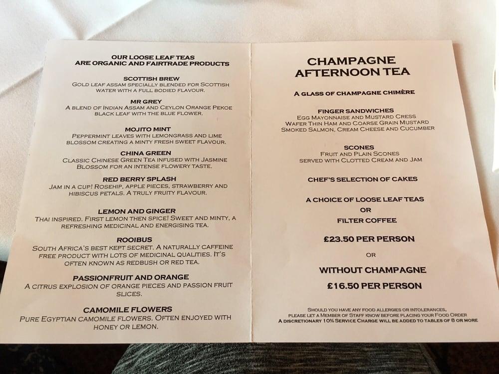 Menu at The Dome pub & bar, Edinburgh, 14 George St