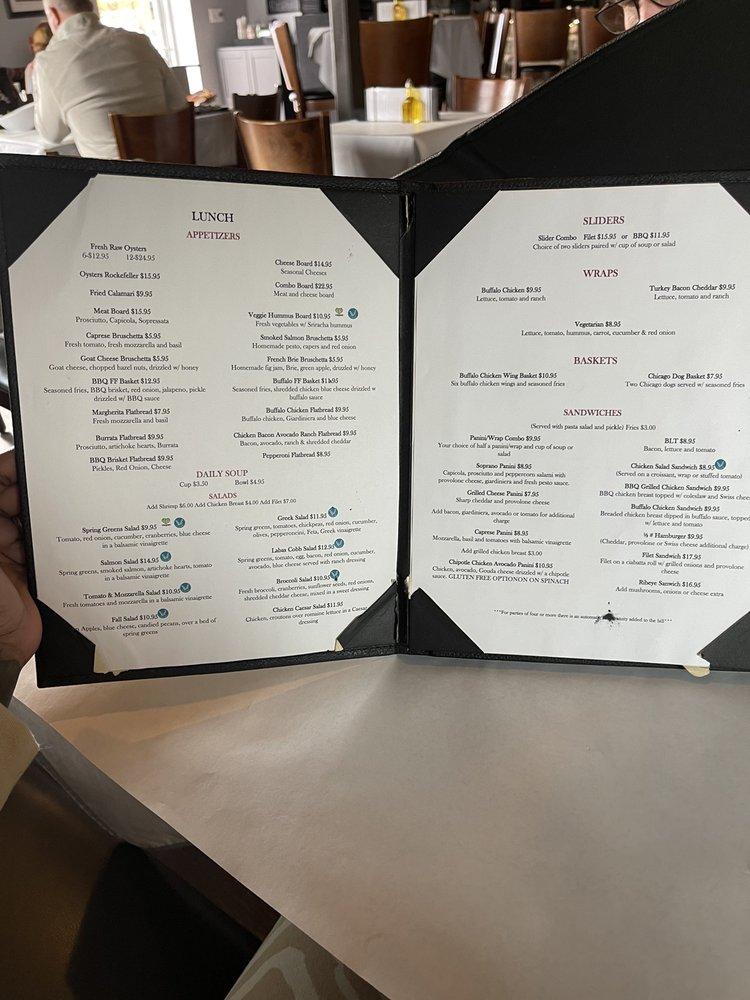Menu at Labas pub & bar, Monee