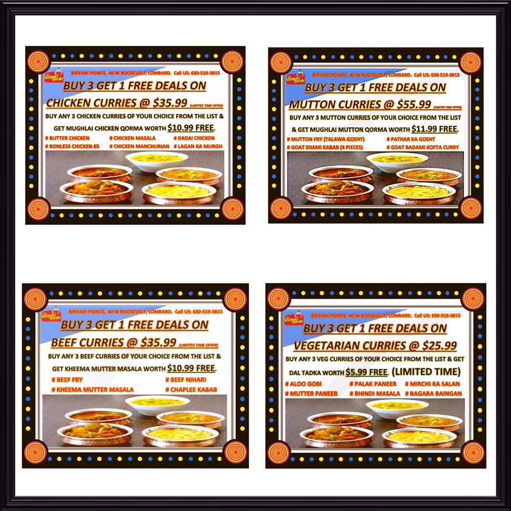 Menu at Biryani Pointe (Authentic Indian Pakistani Zabiha Halal Food ...