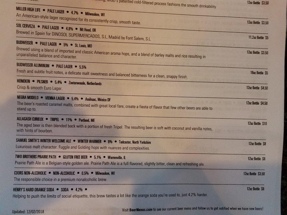 Menu at Crosstown Pub & Grill, Batavia