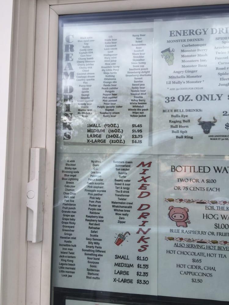 Menu at Nells-N-Out fast food, La Grande