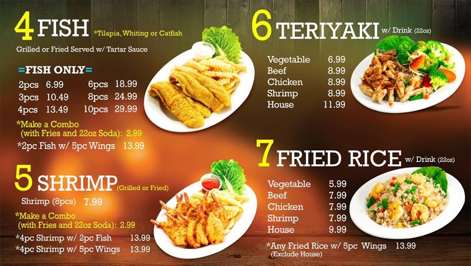 Carta del restaurante Wings 21 Kettering, Kettering