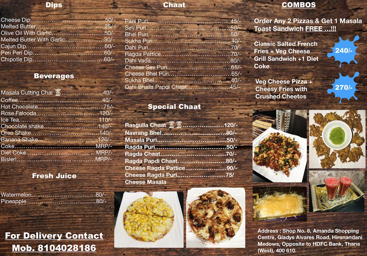 Menu at Shree Chaat & Masala, Thane