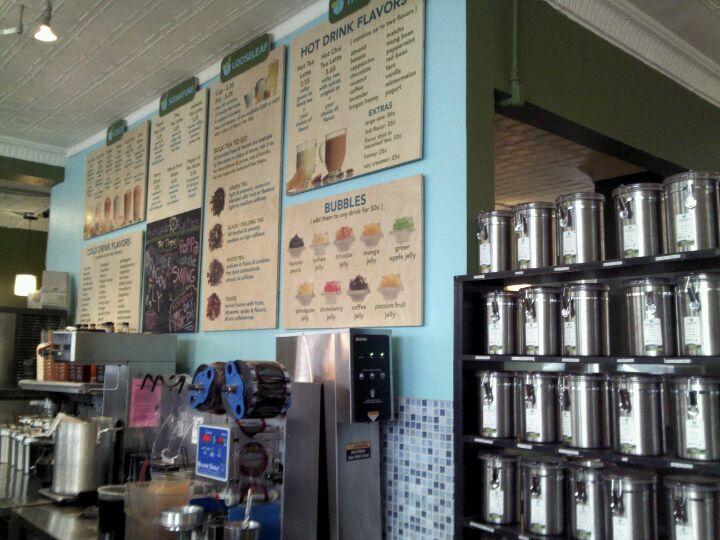 Menu at Sencha Tea Bar, Saint Paul, Grand Ave