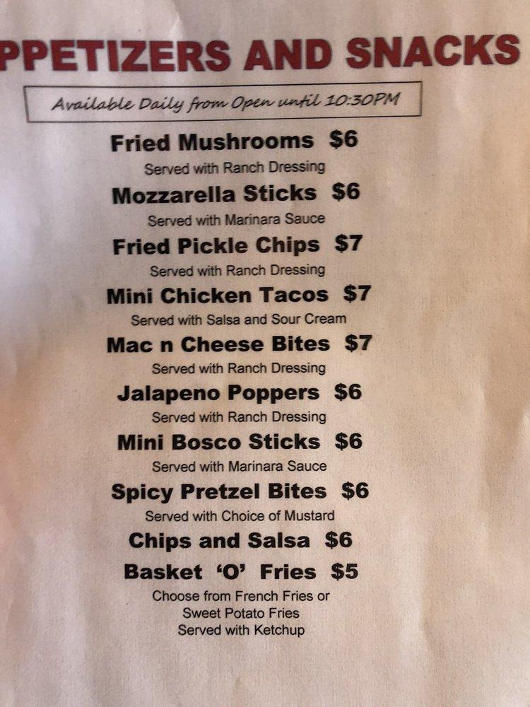 Menu at On The Rocks Romeoville pub & bar, Romeoville, 350 S Budler Rd