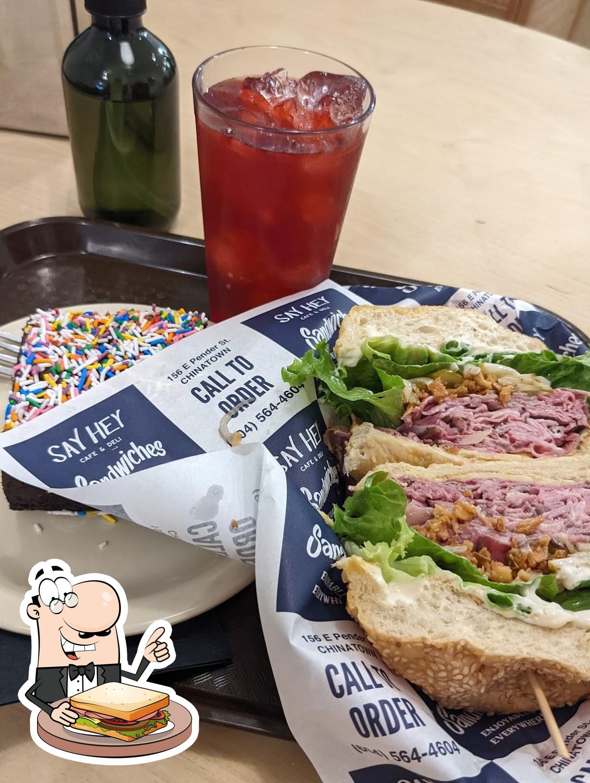 Say Hey Cafe & Deli in Vancouver - Restaurant menu and reviews
