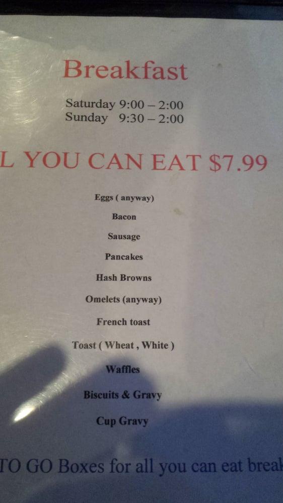 Menu at Lord Ashley's Pub, Indianapolis, Pendleton Pike
