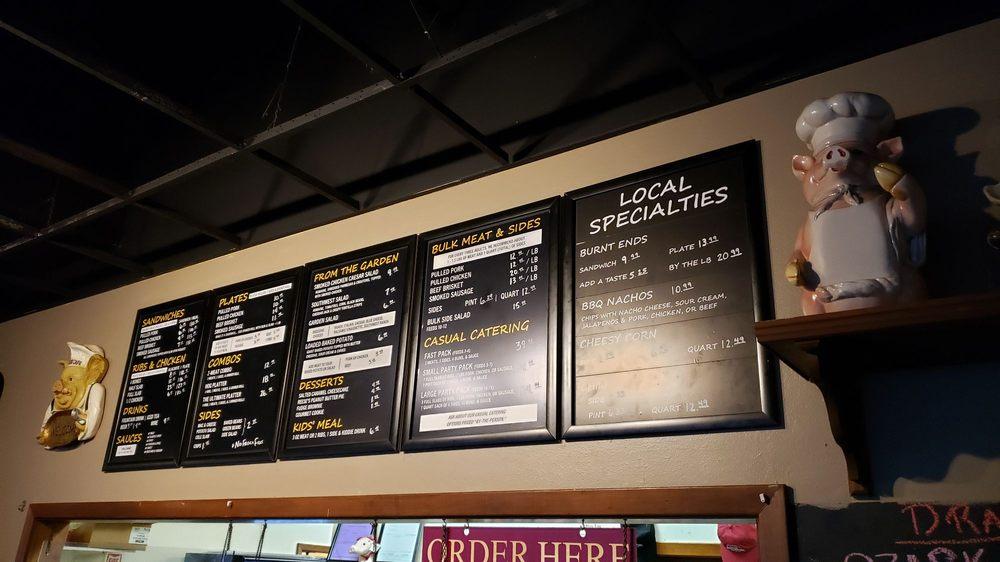 Menu at Whole Hog Cafe, Little Rock, 2516 Cantrell Rd