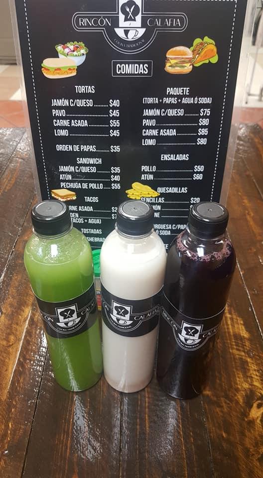 Menu at RINCON CALAFIA restaurant, Mexicali