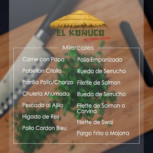 Menu at Venezuela Restaurant - Oficial, Miami
