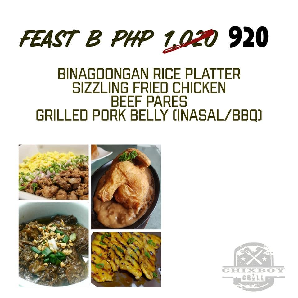 Menu at Wing Side x Chixboy Grill - Tionko Branch restaurant, Davao City