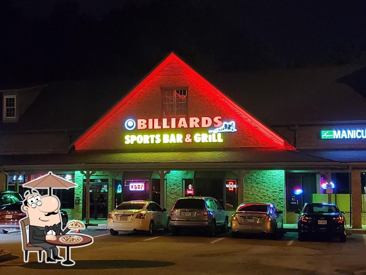 Billiards Sports bar & Grill, Sandy Springs - Restaurant menu, prices ...