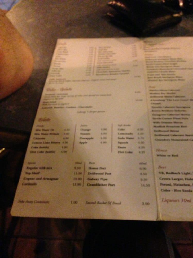 Menu at Caffe Amaretto pizzeria, Osborne Park