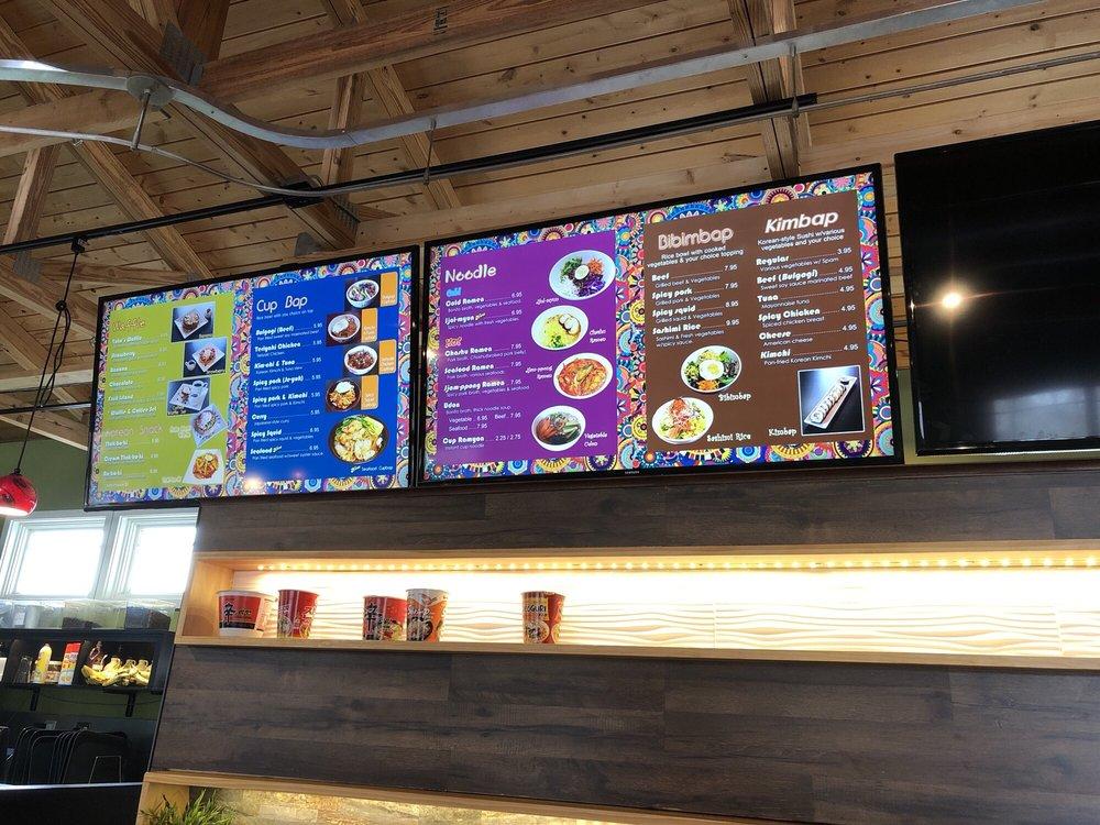 Menu at Toto's Uncle Cafe, Bloomington