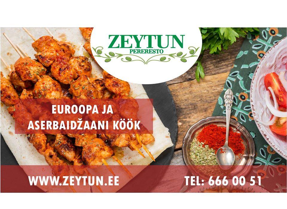 ZEYTUN pereresto restaurant, Tallinn - Restaurant reviews