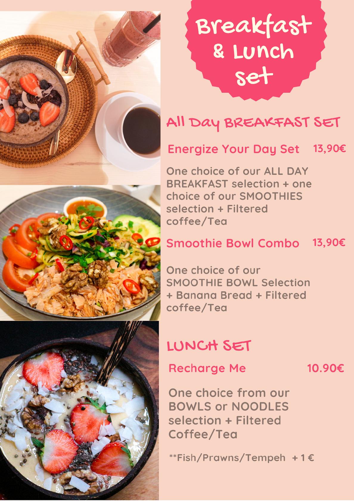 Menu at Be Mine Healthy Friends restaurant, Helsinki