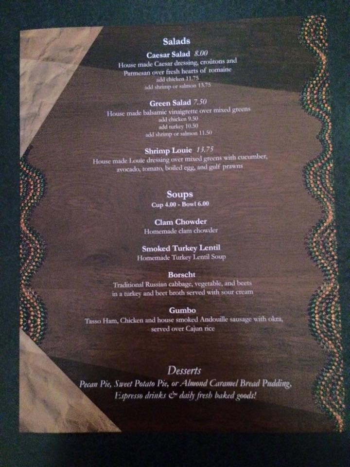 Menu at Bon Ton L'Roy's Lighthouse Smokehouse pub & bar, Monterey