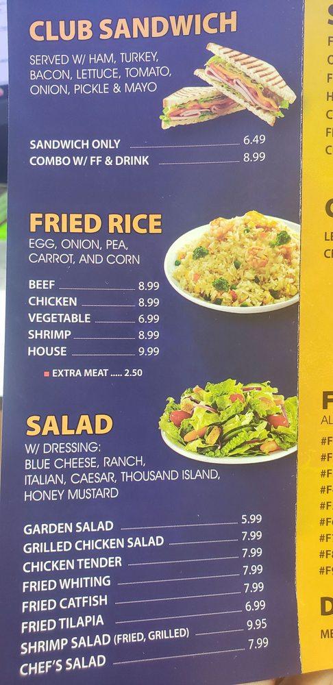 Carta del restaurante Fireball Wings & Philly, Commerce, Hwy 441 S Unit B