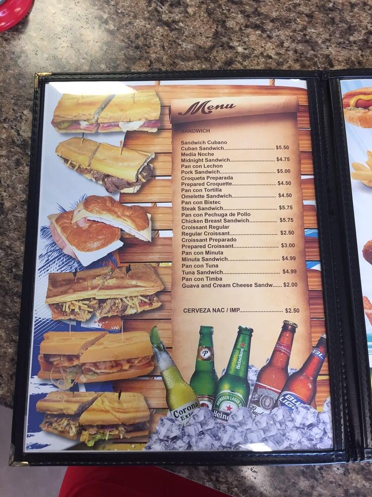 Menu at Coco Bakery-Restaurant, Cape Coral