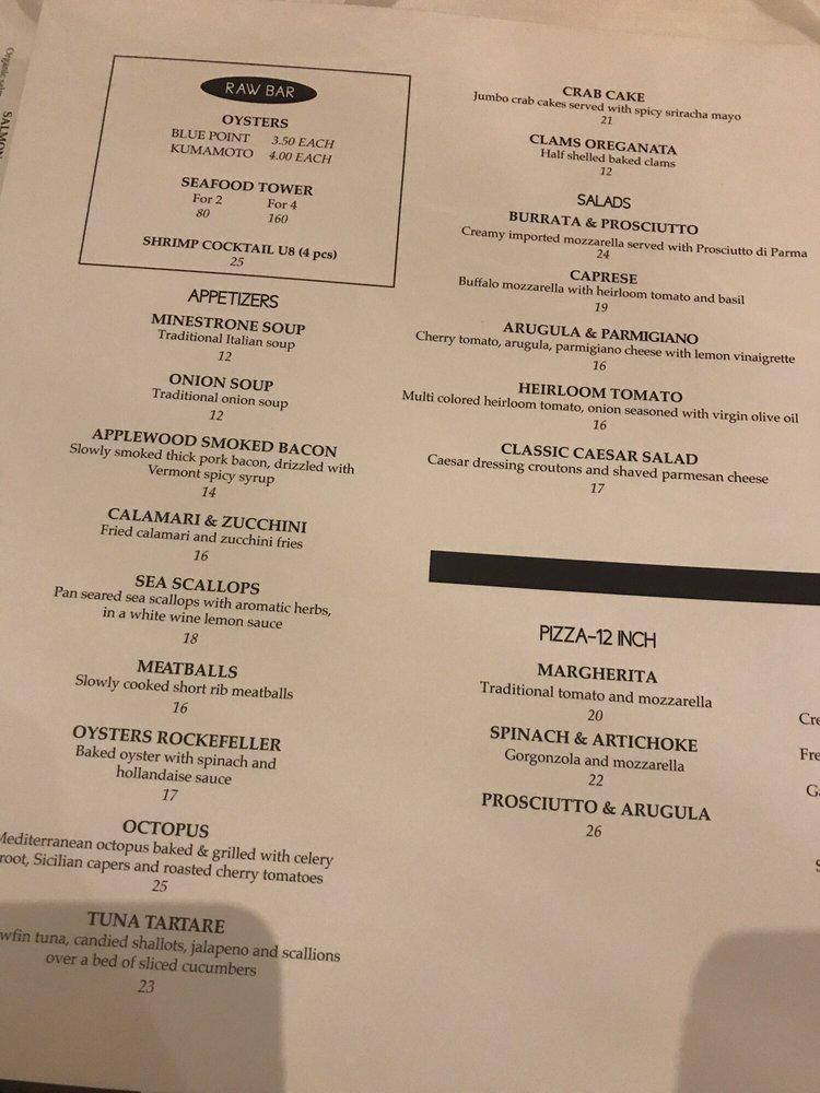 Menu at PRIME 1024 steakhouse, Roslyn