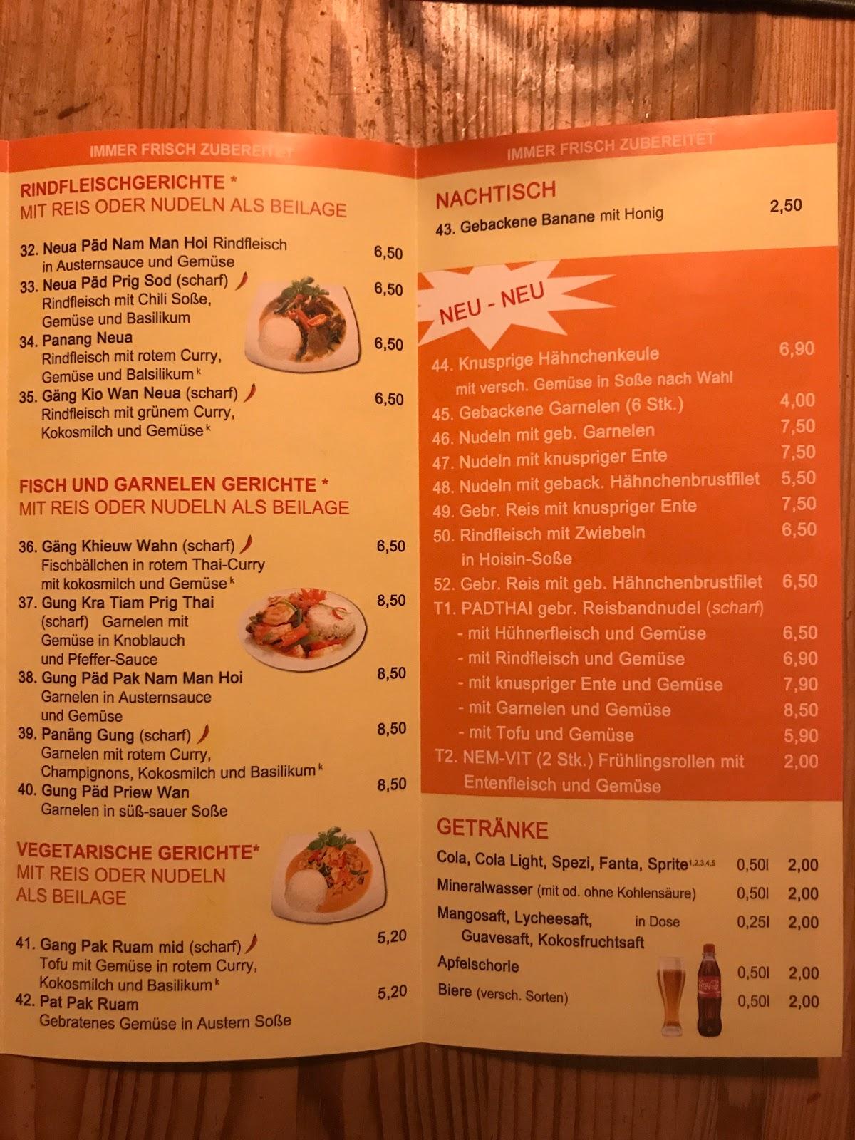 Speisekarte von Lucky Wok restaurant, Roth