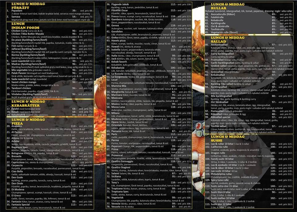 Menu at Easy Meal Service 365 restaurant, Älta