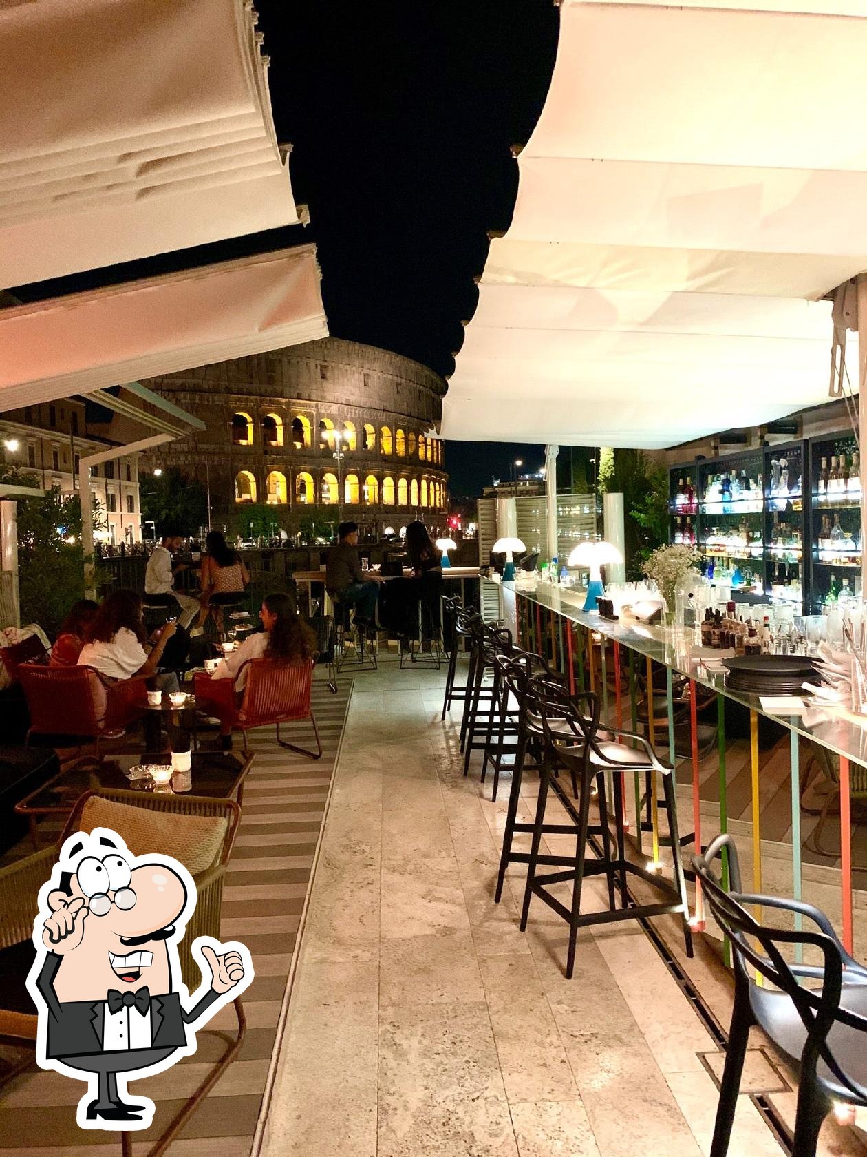 The Court Rooftop Bar. Palazzo Manfredi, Roma - Opiniones del restaurante