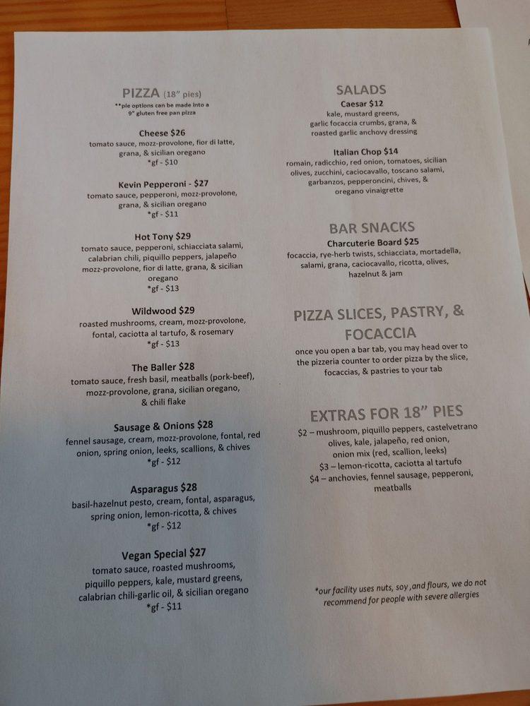 Menu at Bandit's Bar & Grill, Troutdale