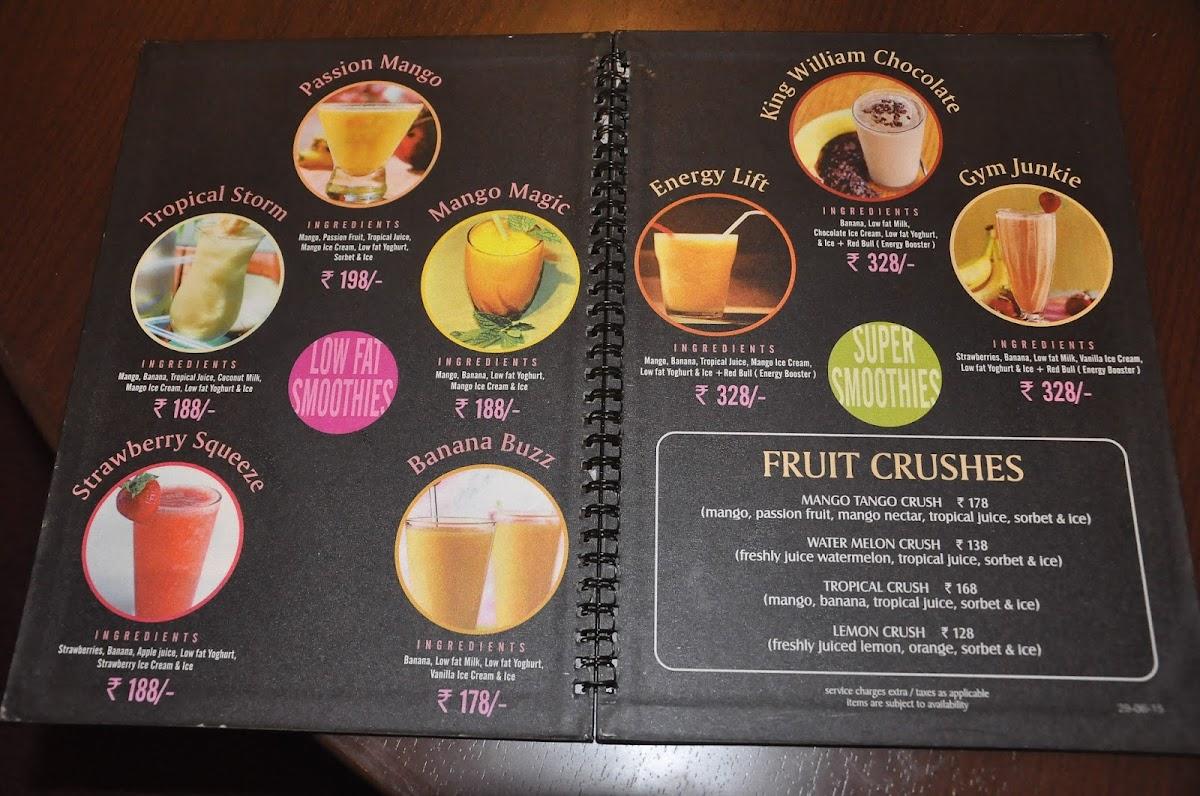 Menu at Flower Drum, Chennai, 2nd Floor