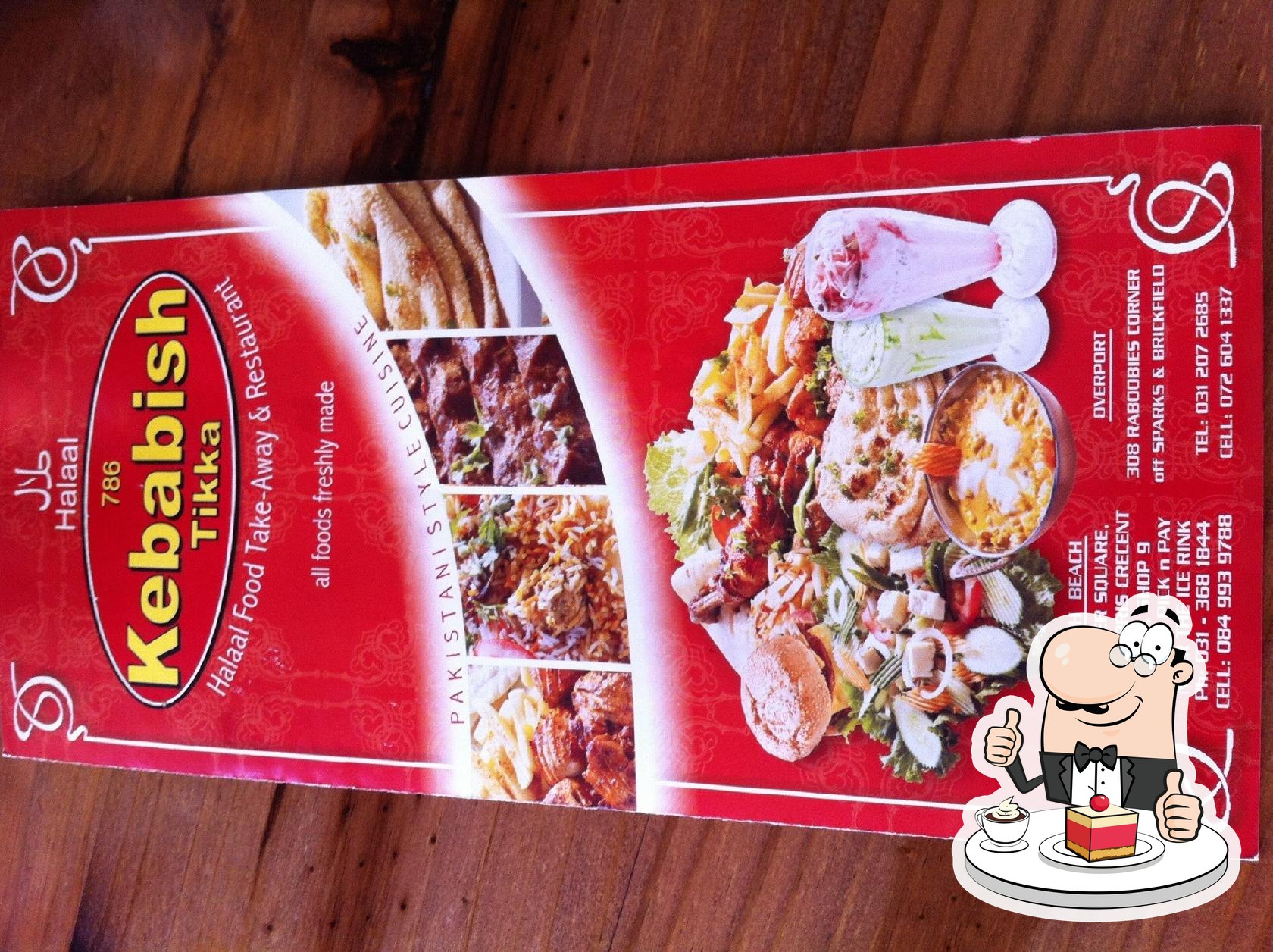 Kebabish North Beach restaurant, Durban, Shop 9 - Restaurant menu and ...