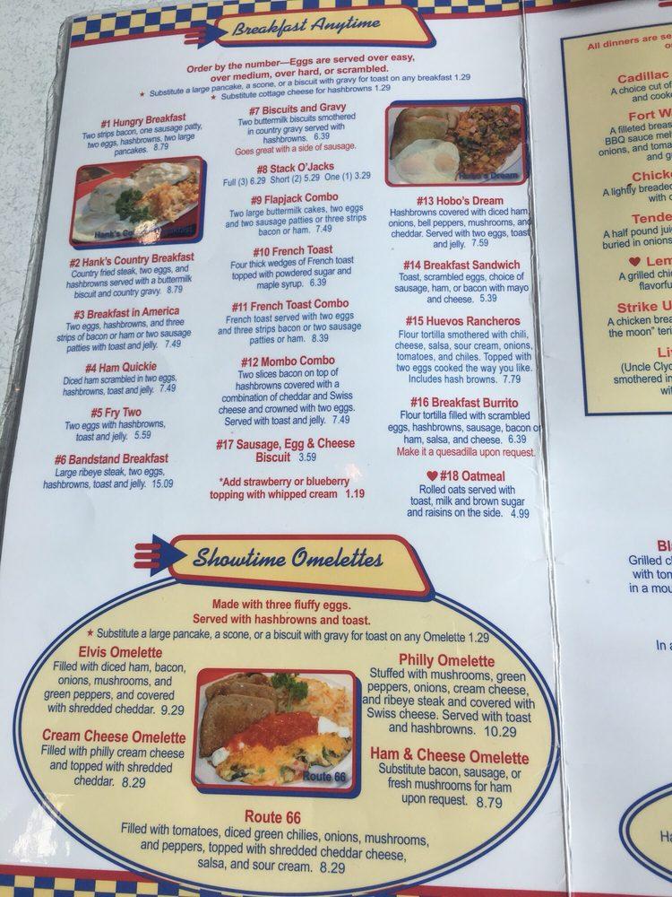 Menu at One Man Band pub & bar, Lehi