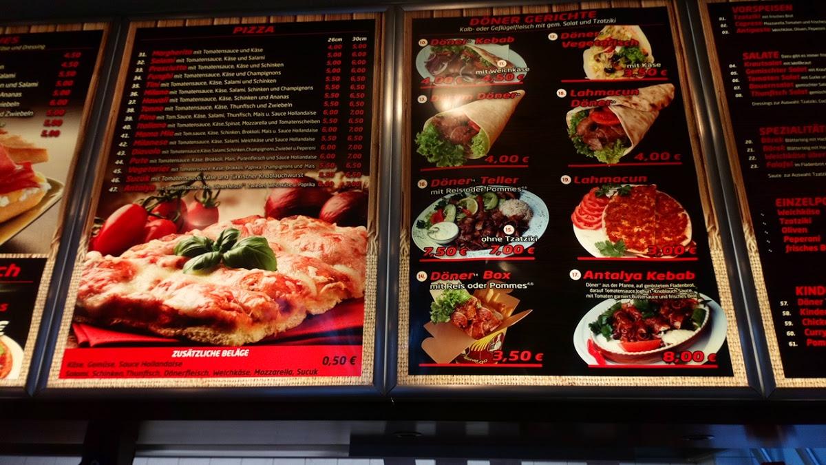 Speisekarte von Antalya Kebap restaurant, Meldorf
